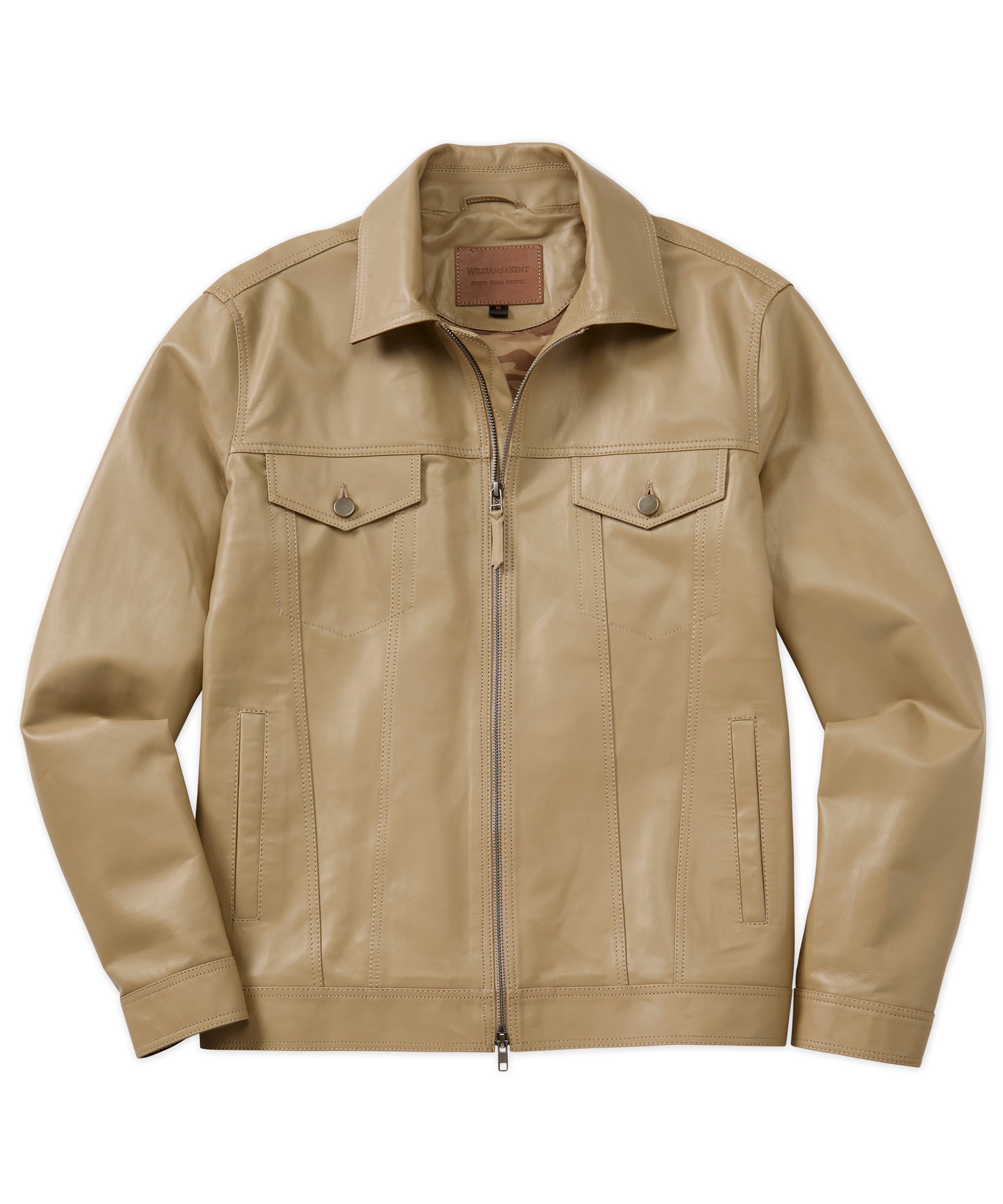Brooklyn Lambskin Leather Jacket – Williams & Kent