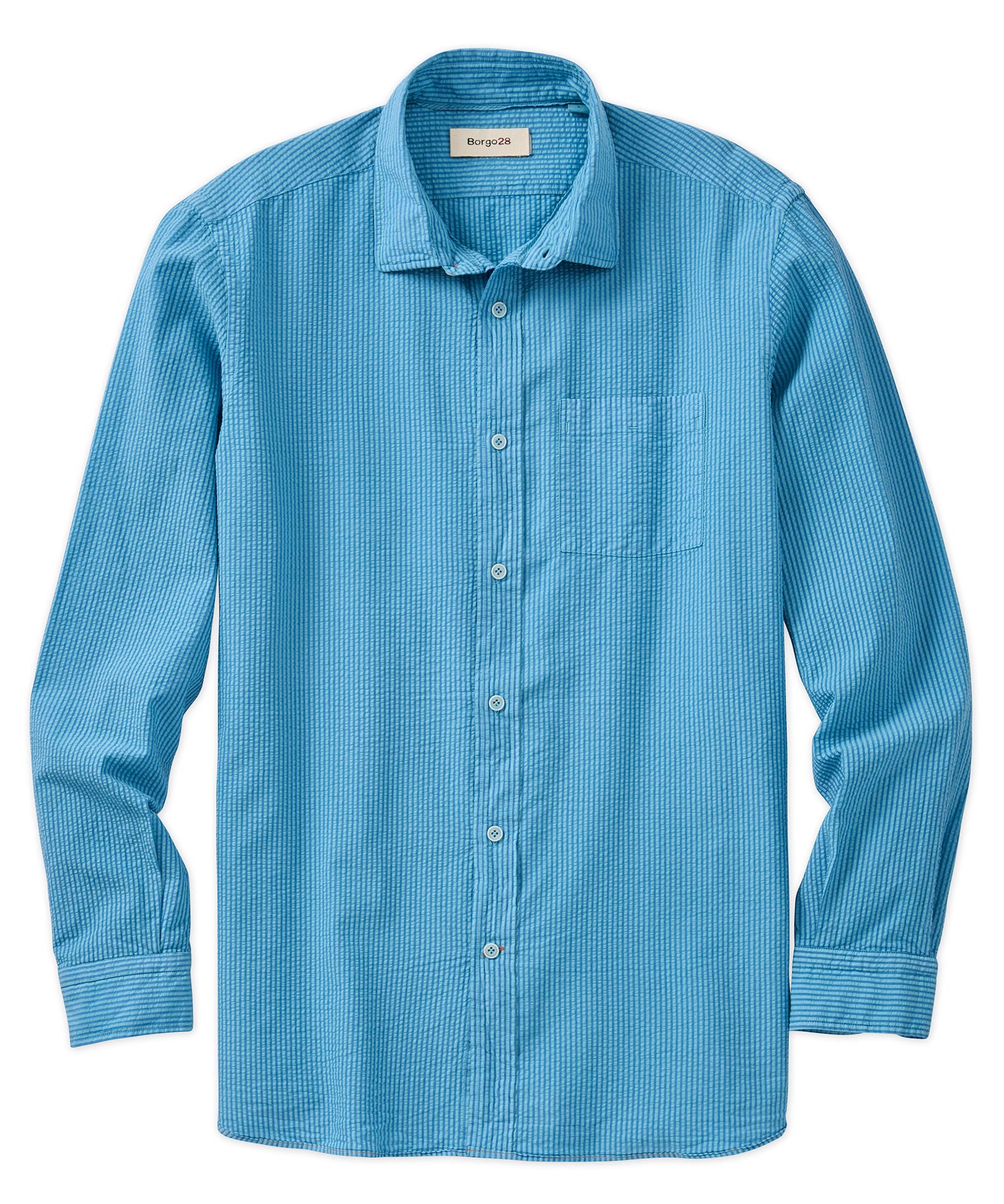 Stripe Seersucker Shirt – Williams & Kent