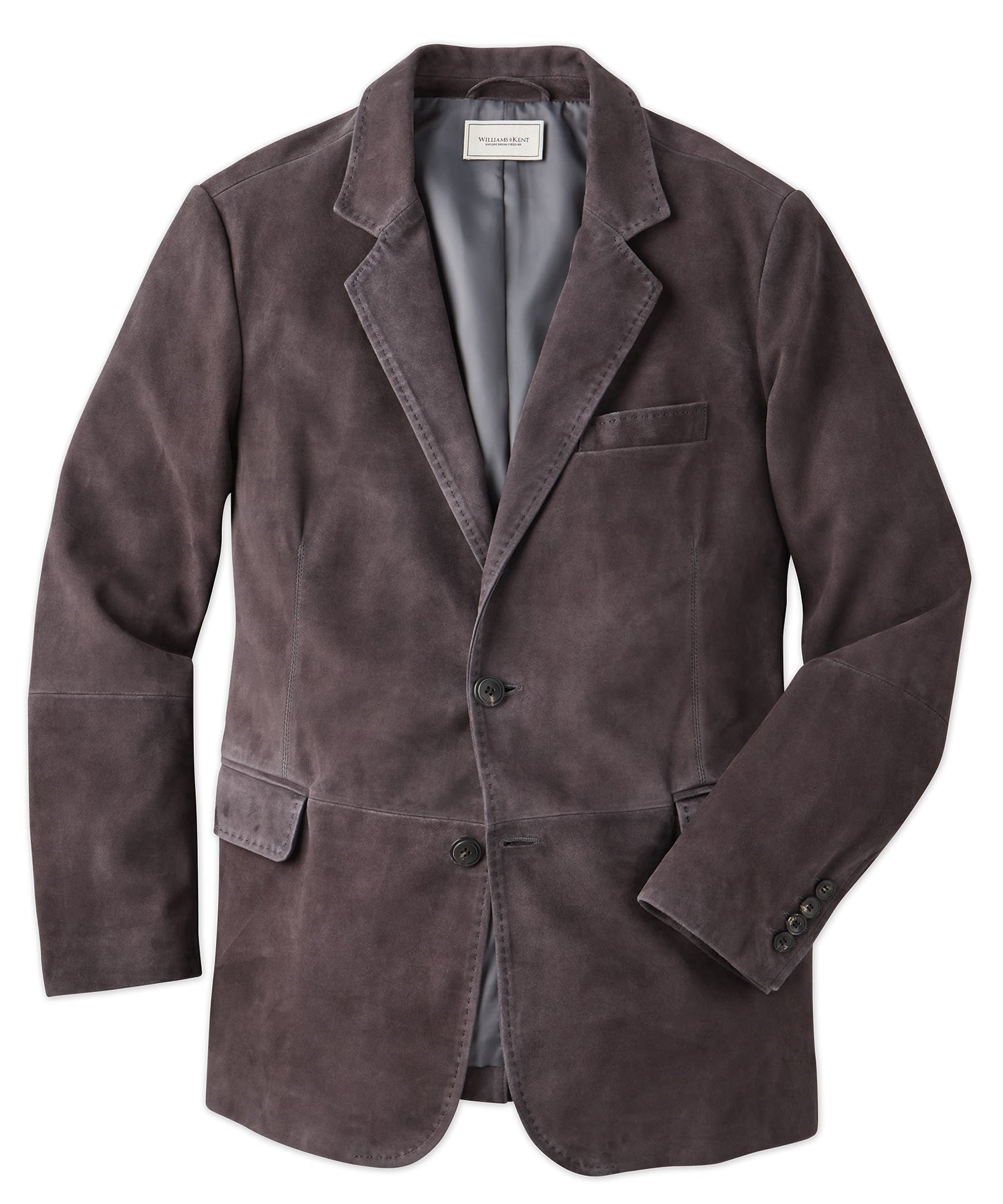 Goat Suede Blazer & Modern Leather Jacket – Williams & Kent